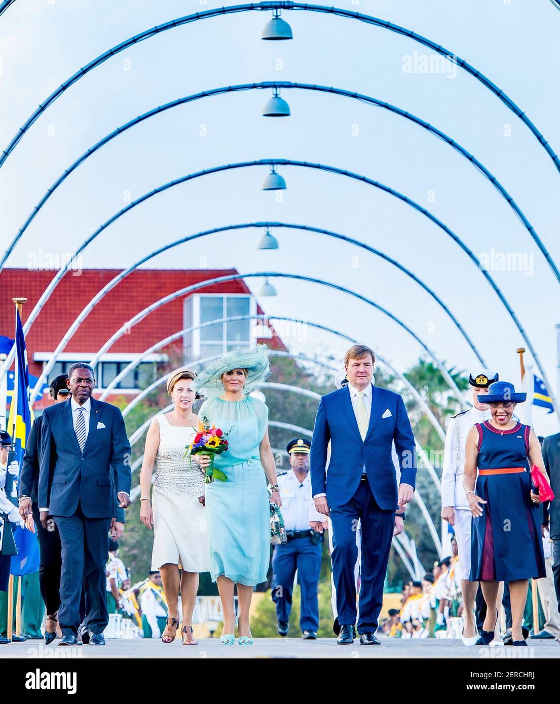 King Willem-Alexander and Queen Maxima on day two of their two-day ...