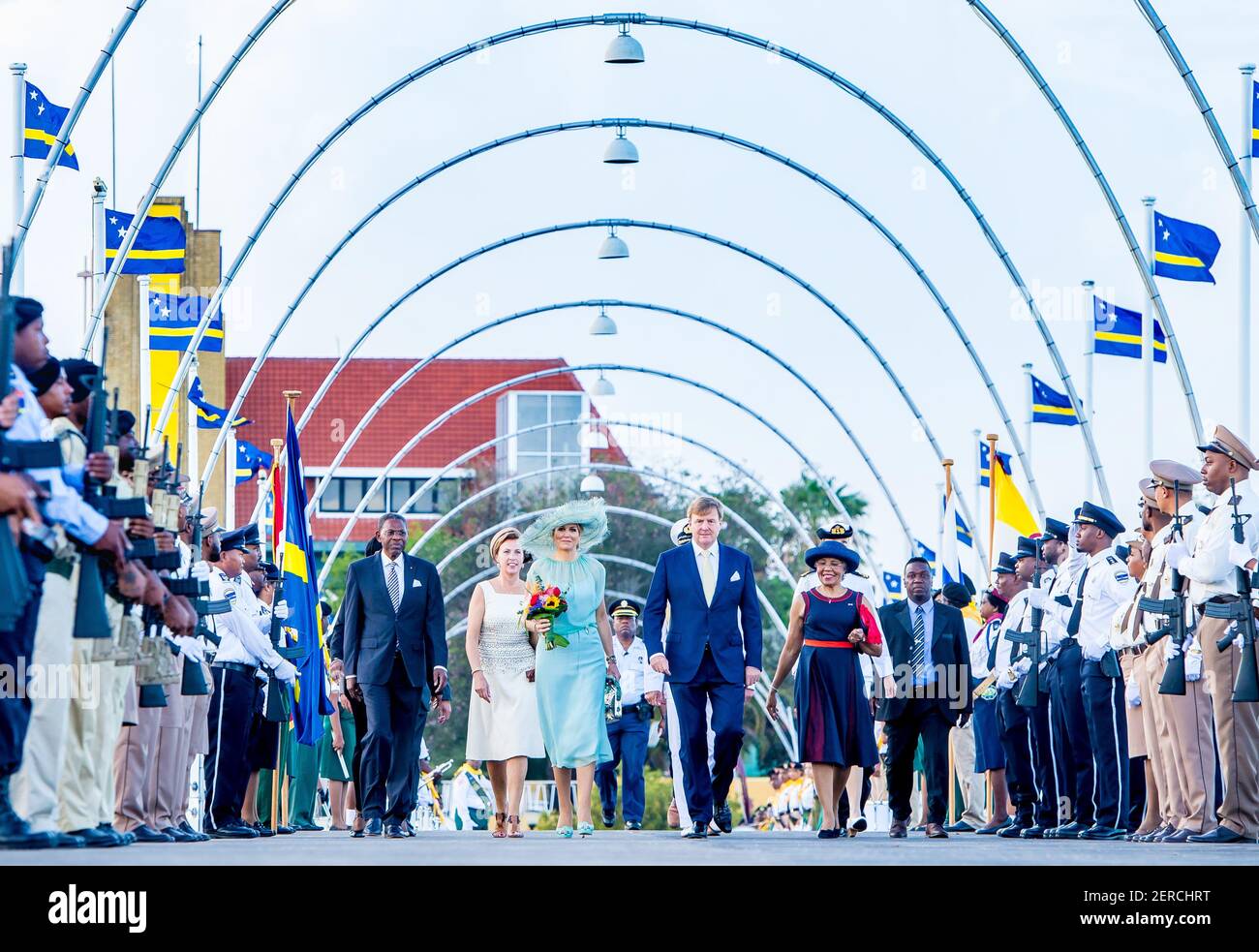 King Willem-Alexander and Queen Maxima on day two of their two-day ...