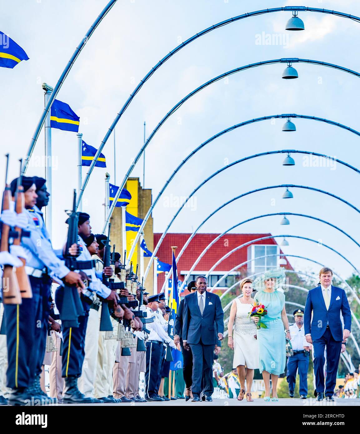 King Willem-Alexander and Queen Maxima on day two of their two-day ...