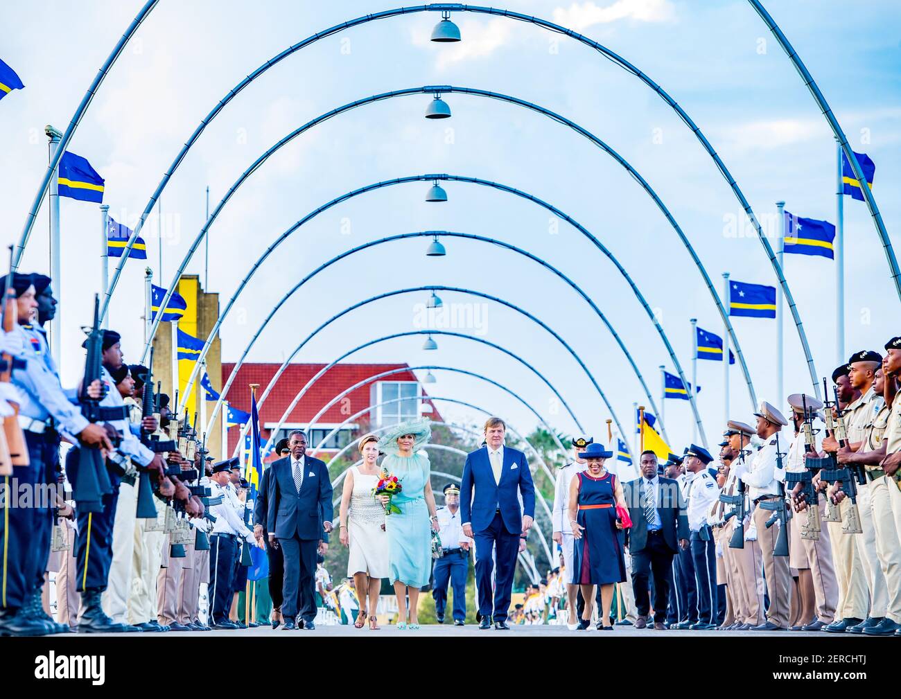 King Willem-Alexander and Queen Maxima on day two of their two-day ...