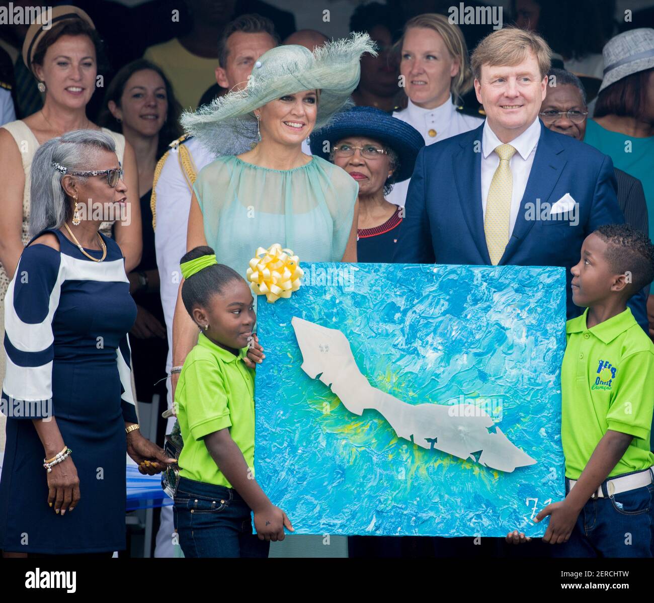 King Willem-Alexander and Queen Maxima on day two of their two-day ...
