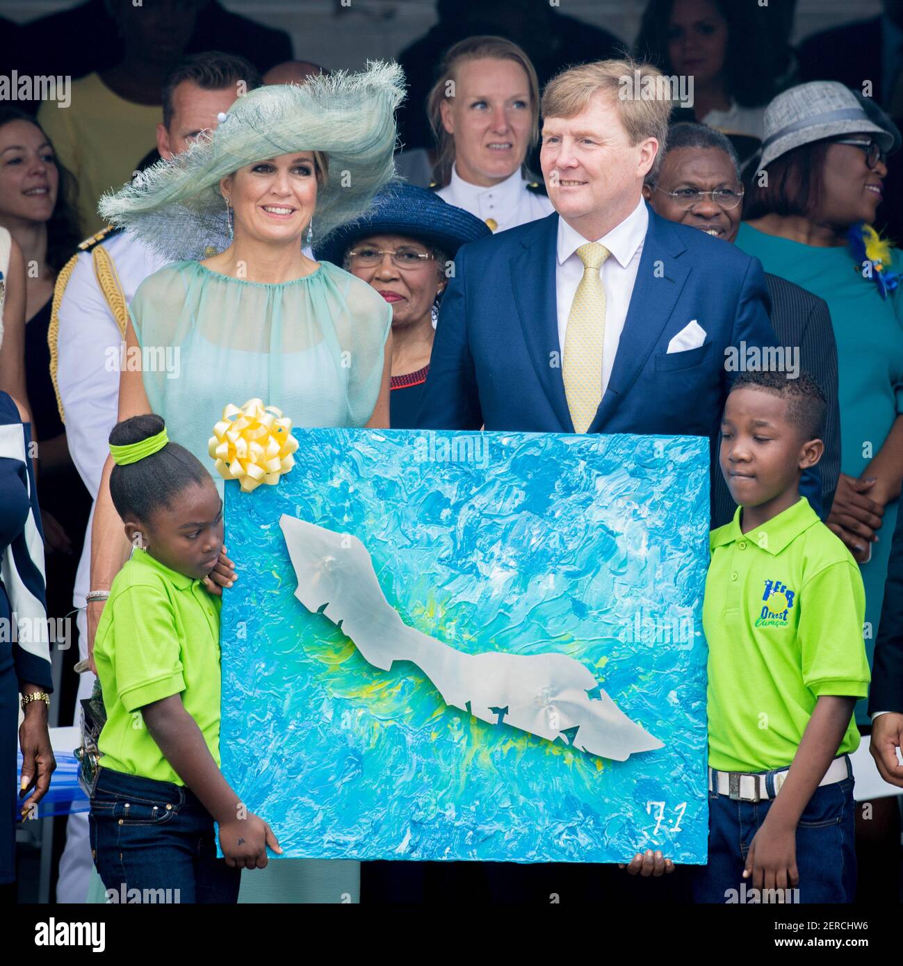 King Willem-Alexander and Queen Maxima on day two of their two-day ...