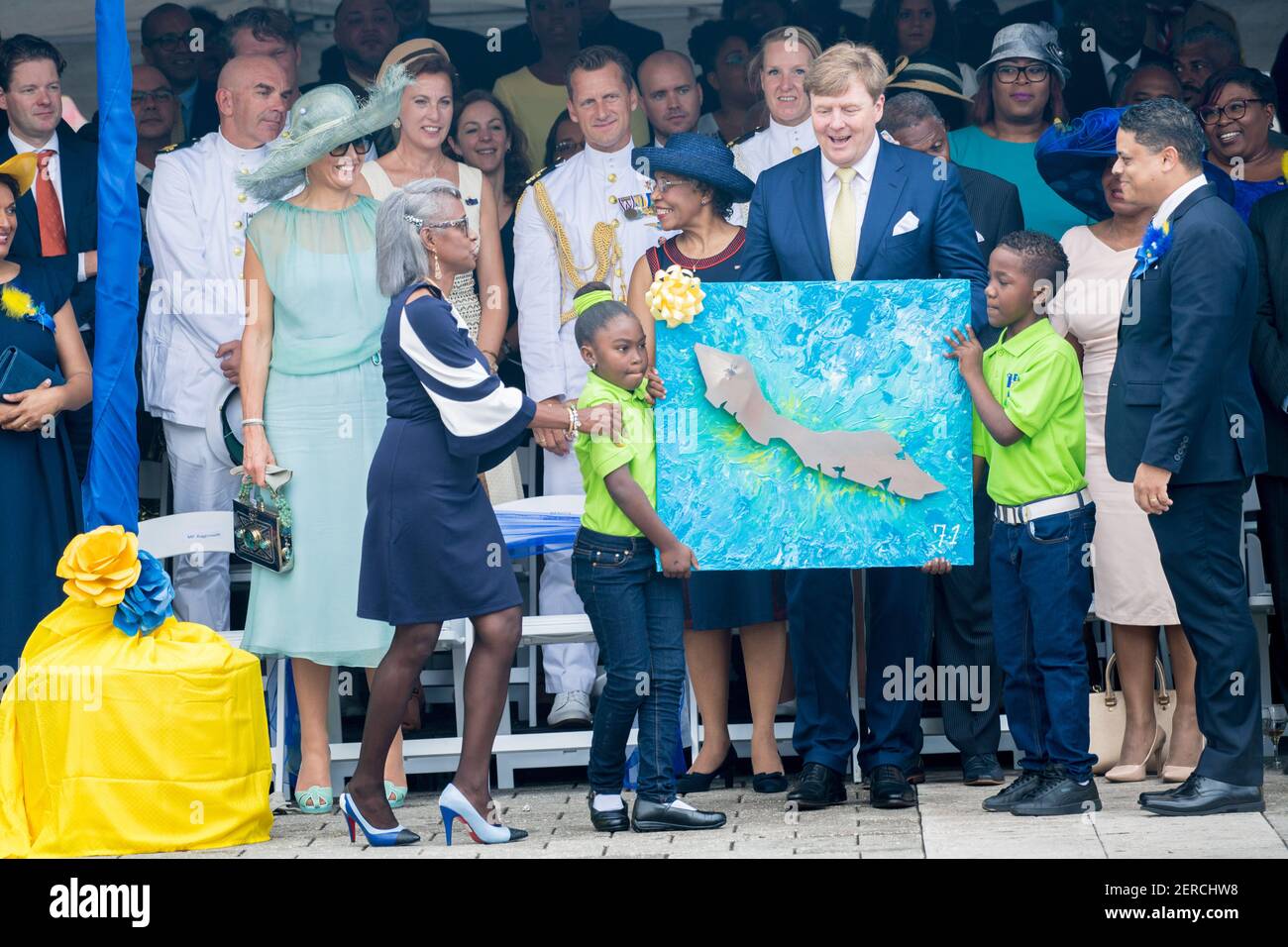 King Willem-Alexander and Queen Maxima on day two of their two-day ...