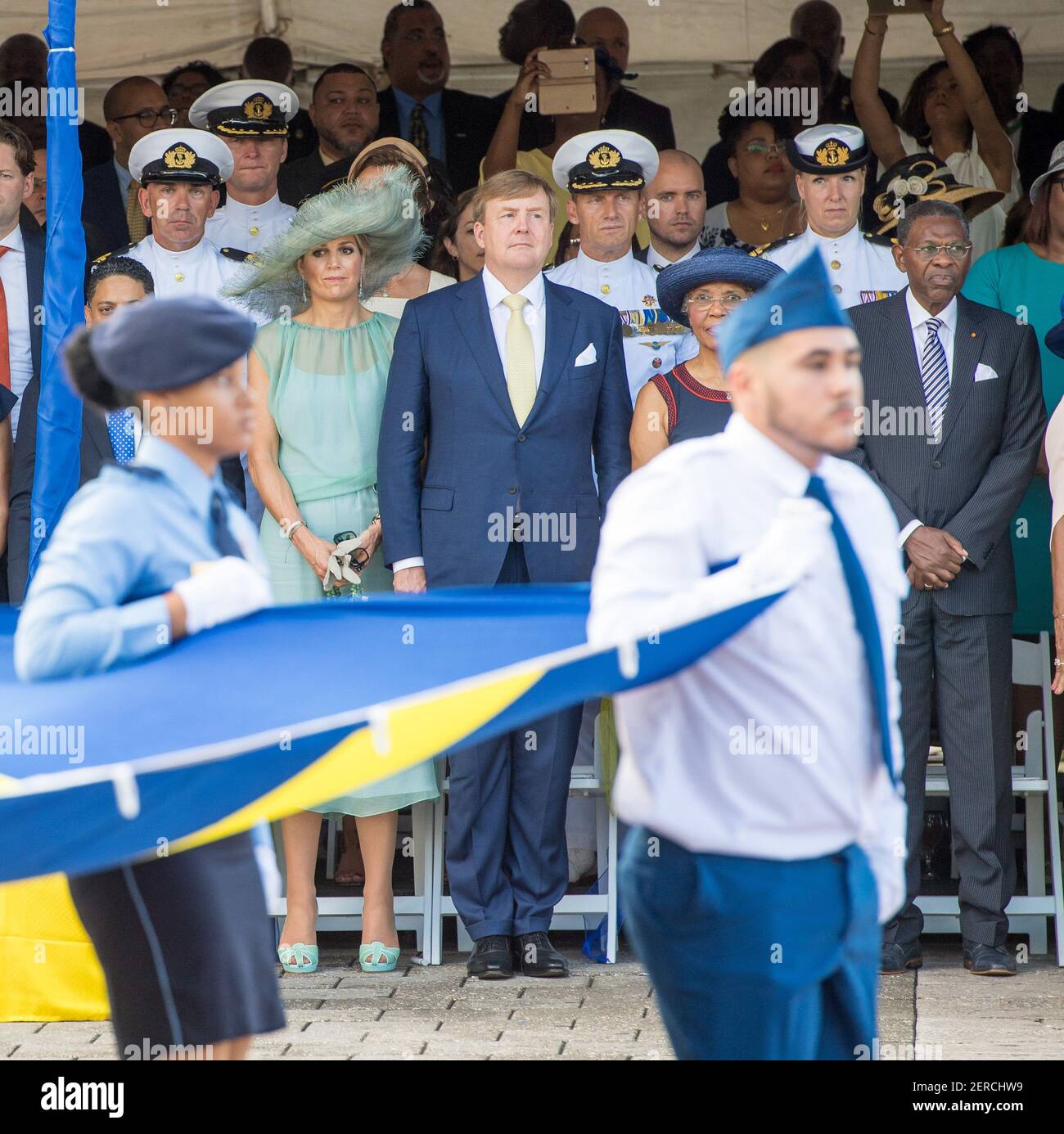King Willem-Alexander and Queen Maxima on day two of their two-day ...