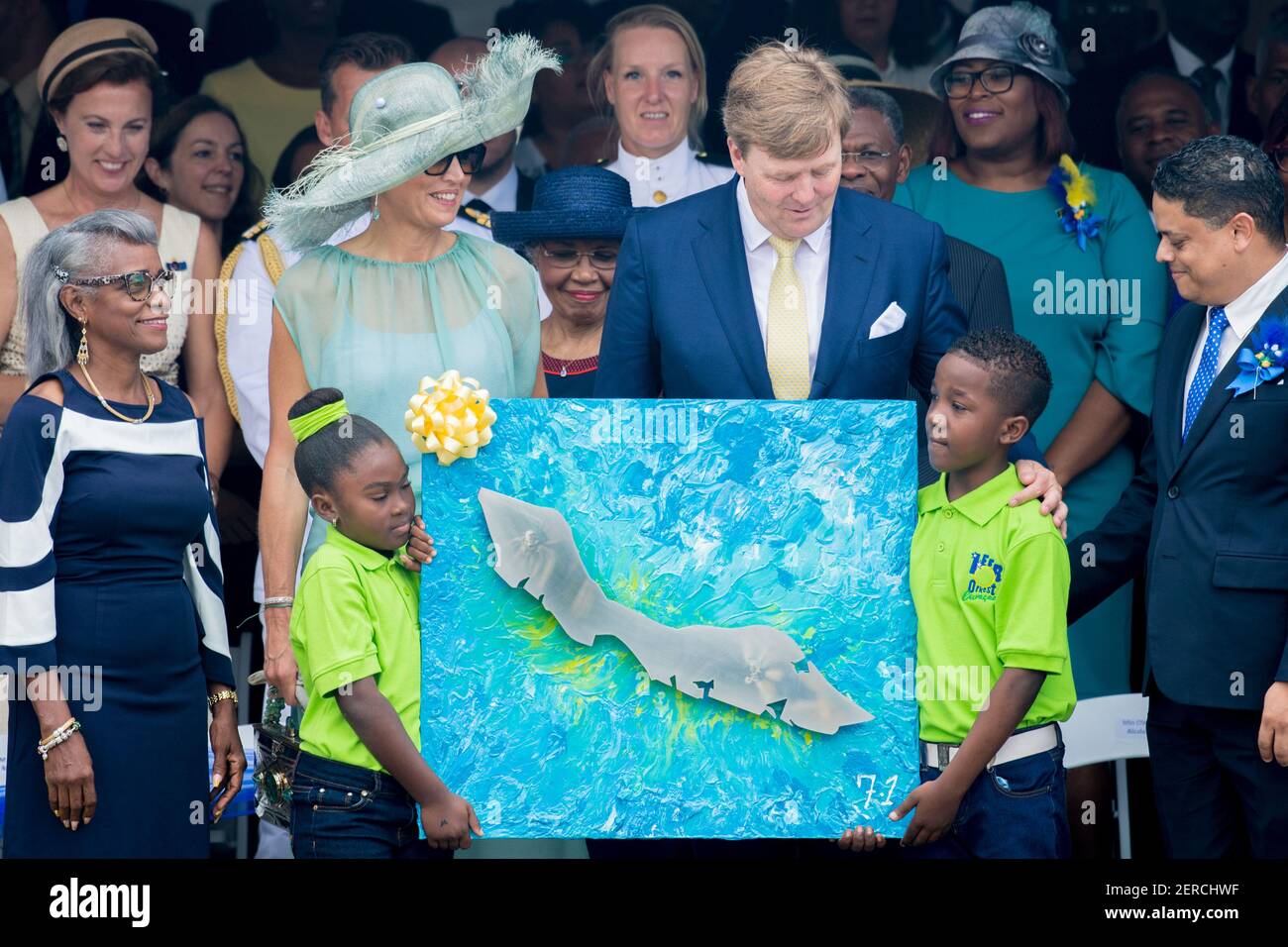 King Willem-Alexander and Queen Maxima on day two of their two-day ...