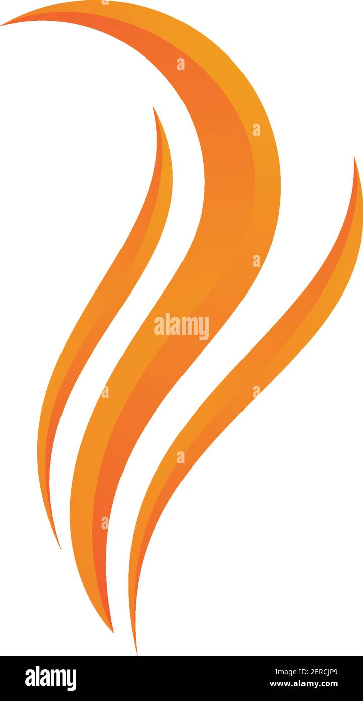 Fire flame Logo Template vector icon Oil, gas and energy logo concept ...