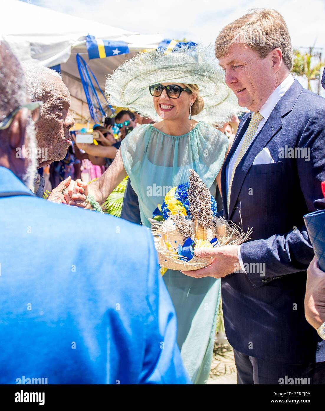King Willem-Alexander and Queen Maxima on day two of their two-day ...