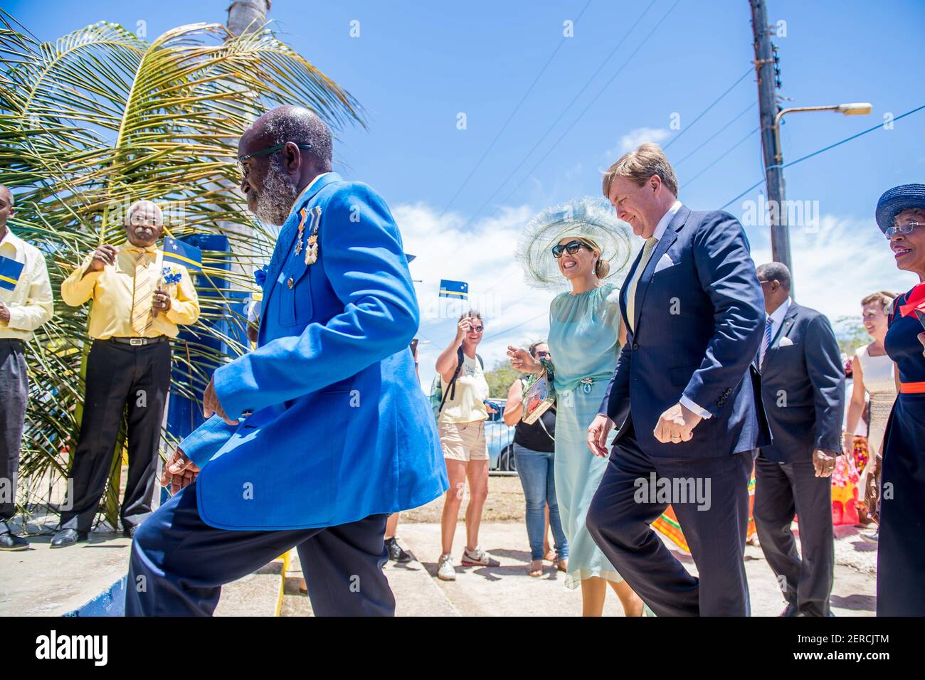King Willem-Alexander and Queen Maxima on day two of their two-day ...