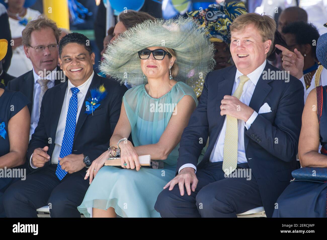 King Willem-Alexander and Queen Maxima on day two of their two-day ...
