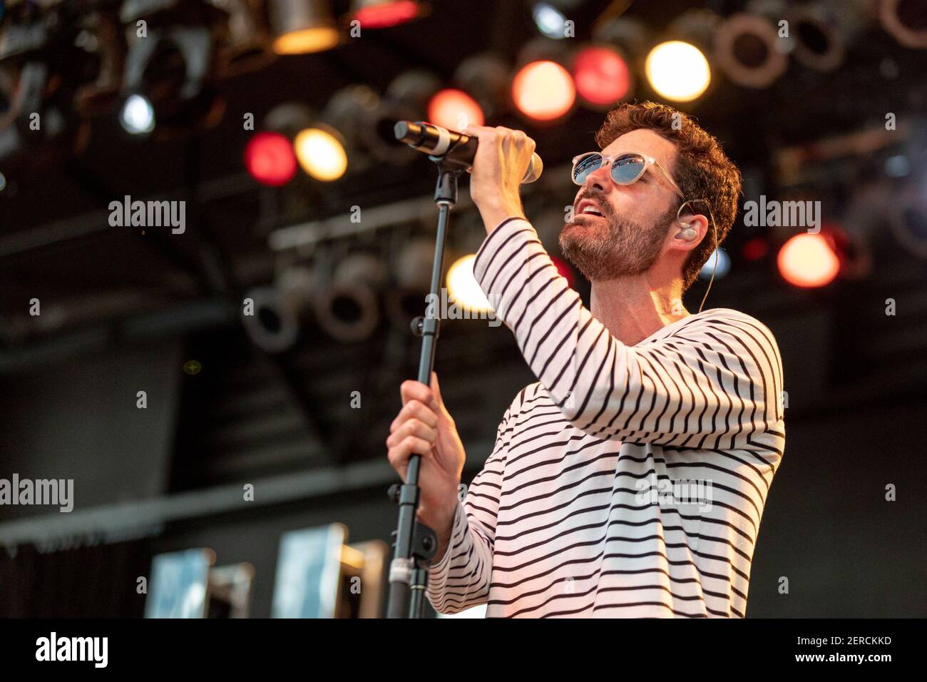 Ryan Merchant of Capital Cities during Summerfest Music Festival at ...