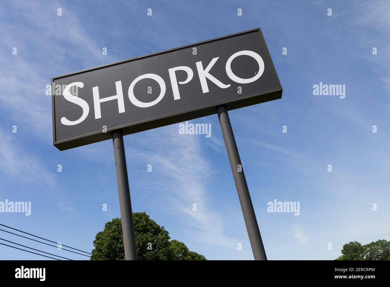A logo sign outside of a Shopko retail store in Kenosha, Wisconsin, on ...