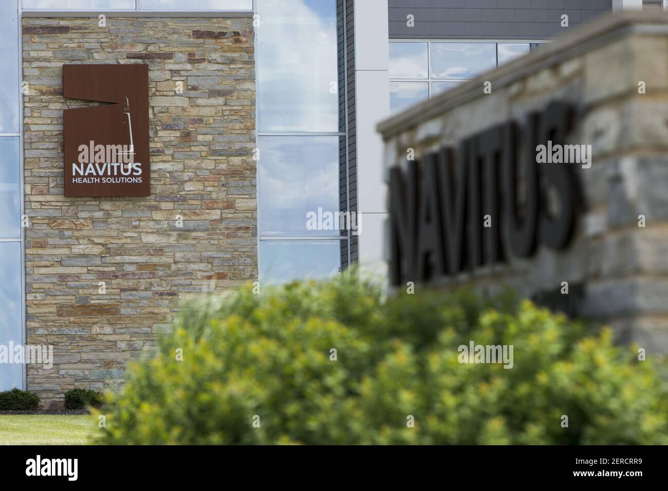 A logo sign outside of the headquarters of Navitus Health Solutions in ...