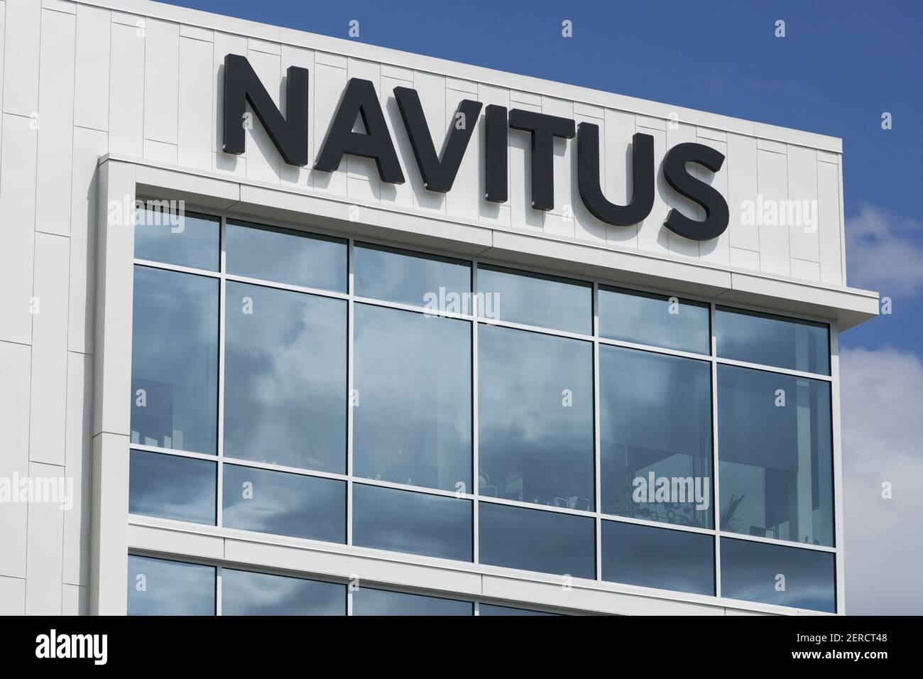 A logo sign outside of the headquarters of Navitus Health Solutions in ...