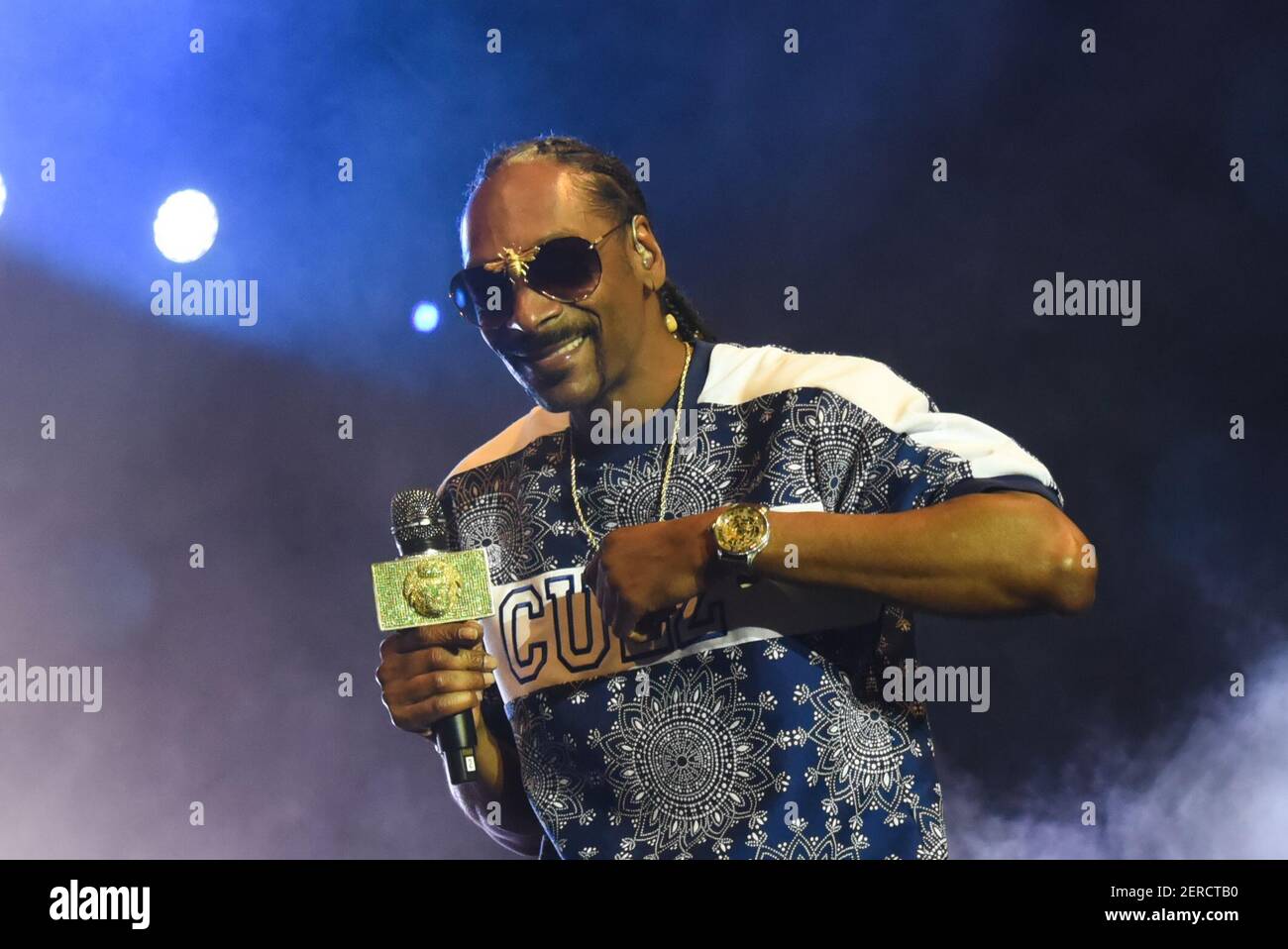 Snoop Dogg attends 50 Star Fire Show - Jersey City Celebrates Fourth Of ...