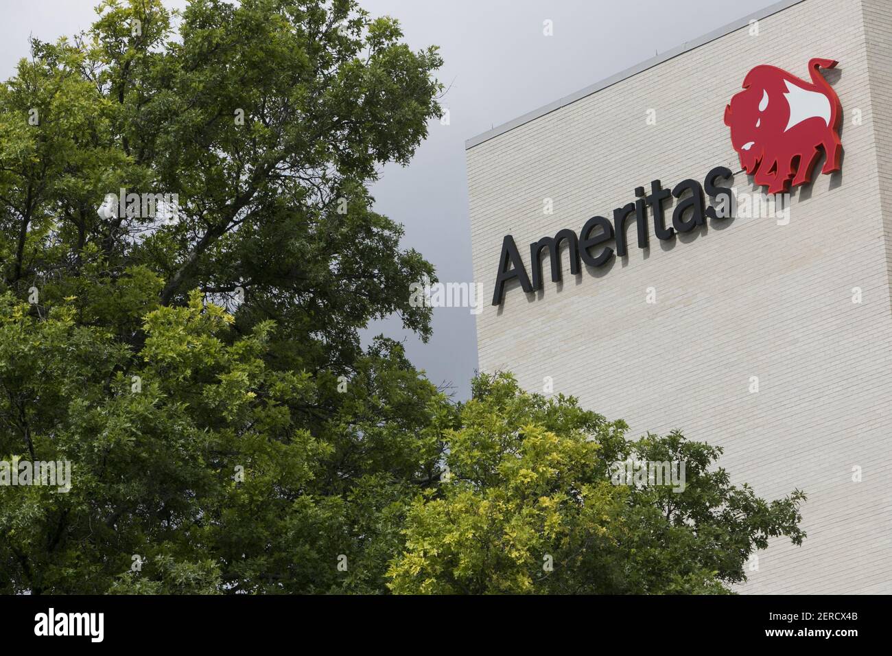A logo sign outside of the headquarters of the Ameritas Life Insurance ...