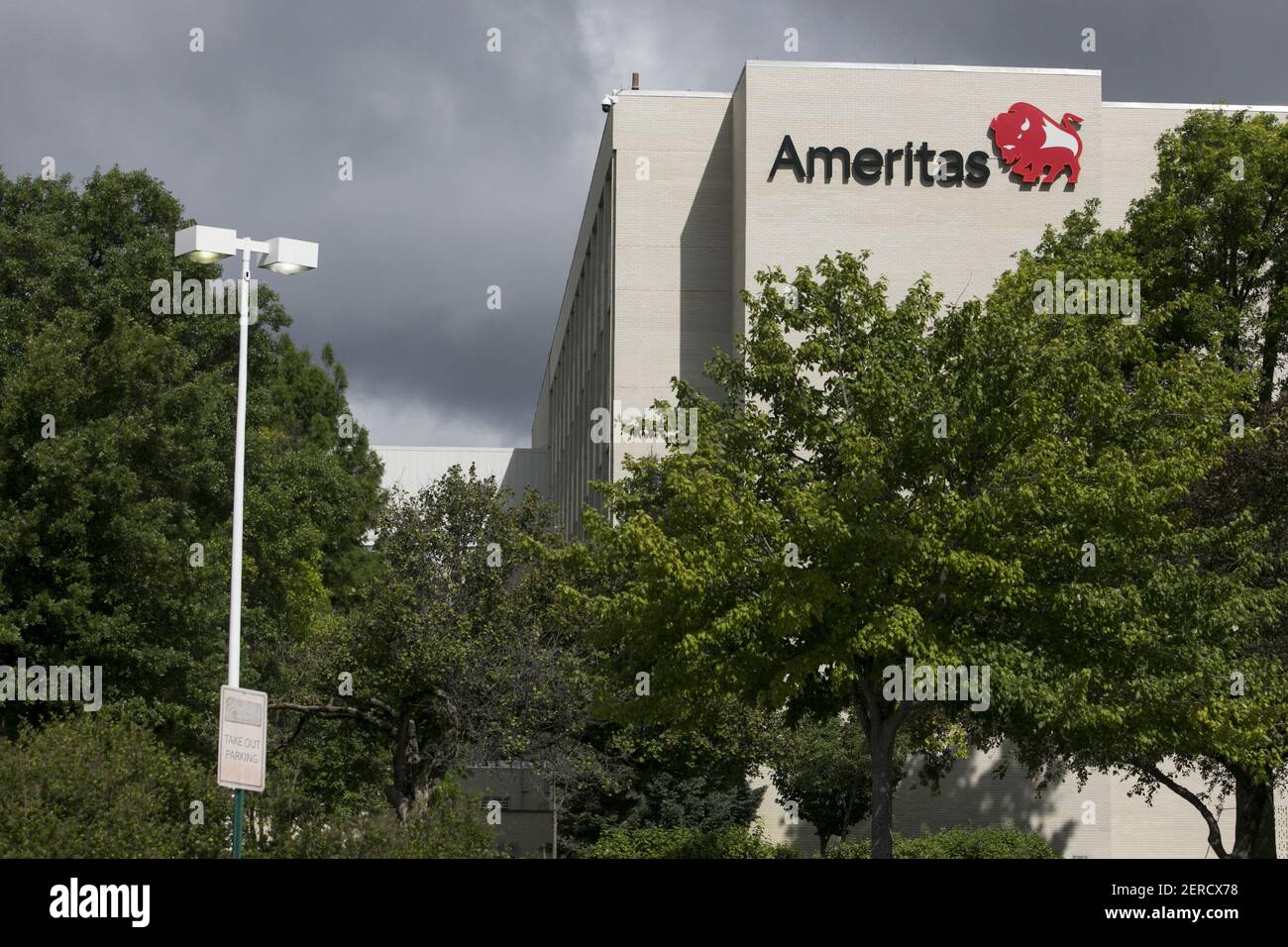 A logo sign outside of the headquarters of the Ameritas Life Insurance ...