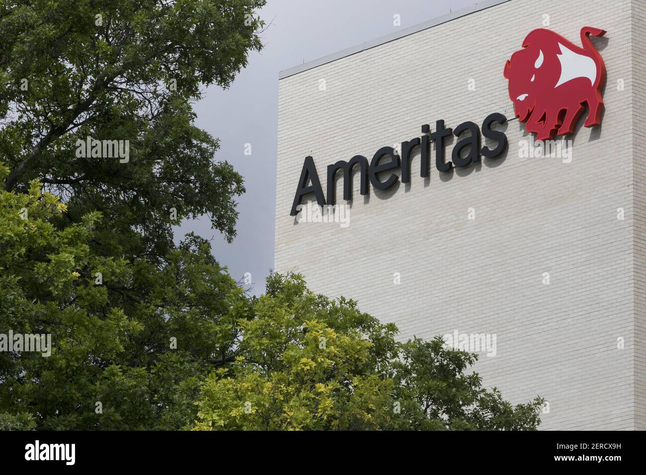 A logo sign outside of the headquarters of the Ameritas Life Insurance ...