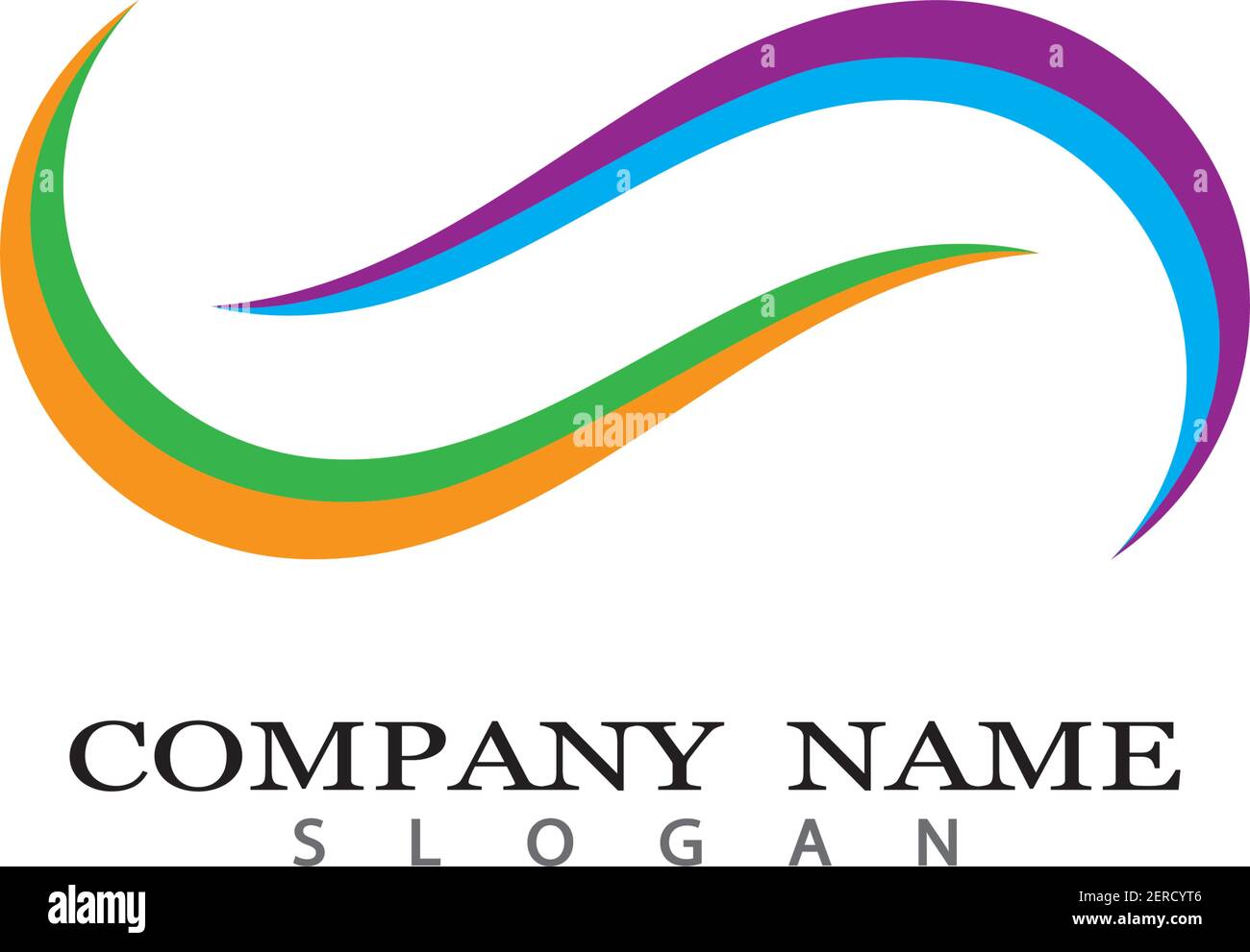 Infinity logo template vector icon illustration design Stock Vector ...