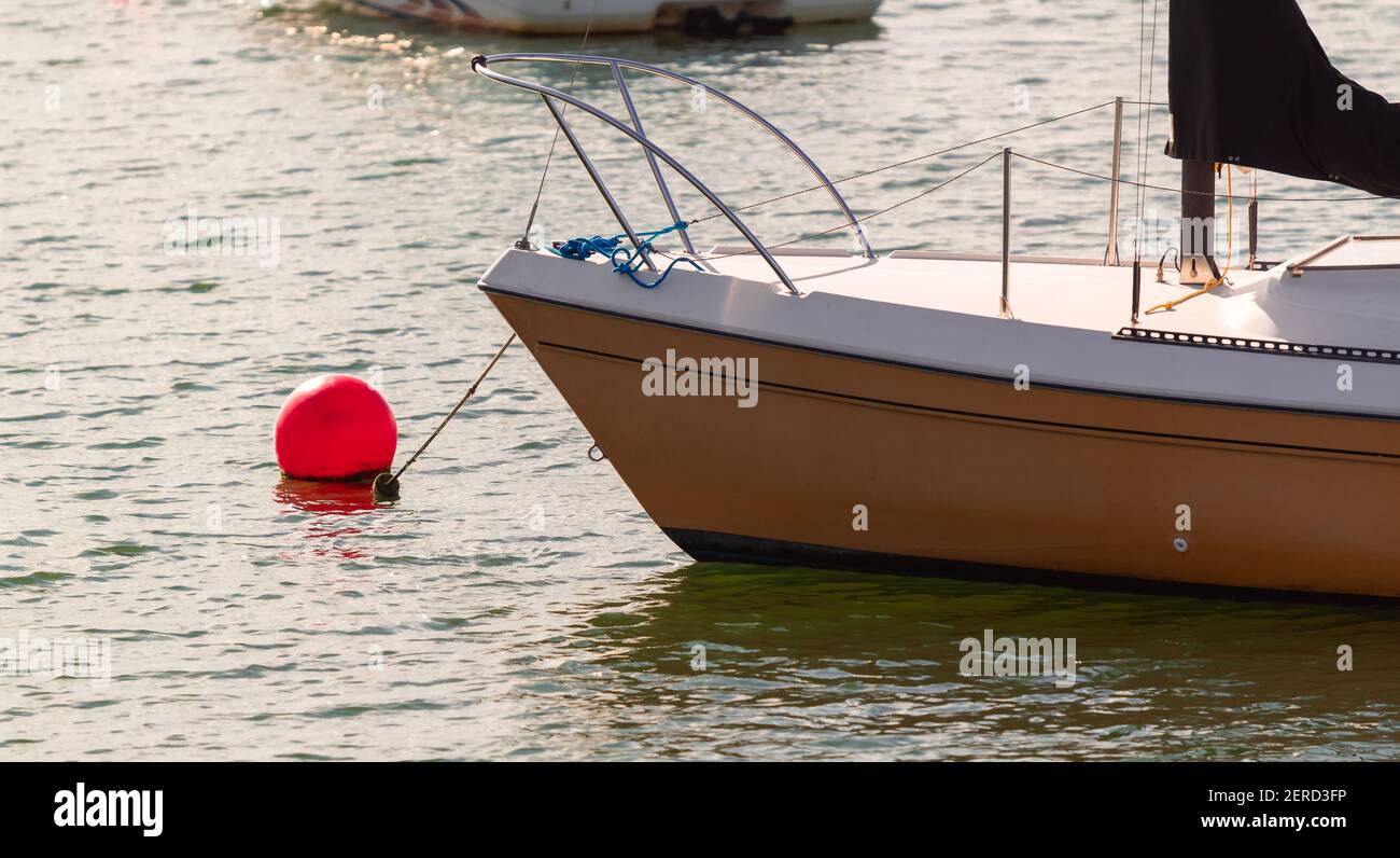 Sailing boat race buoy hi-res stock photography and images - Alamy