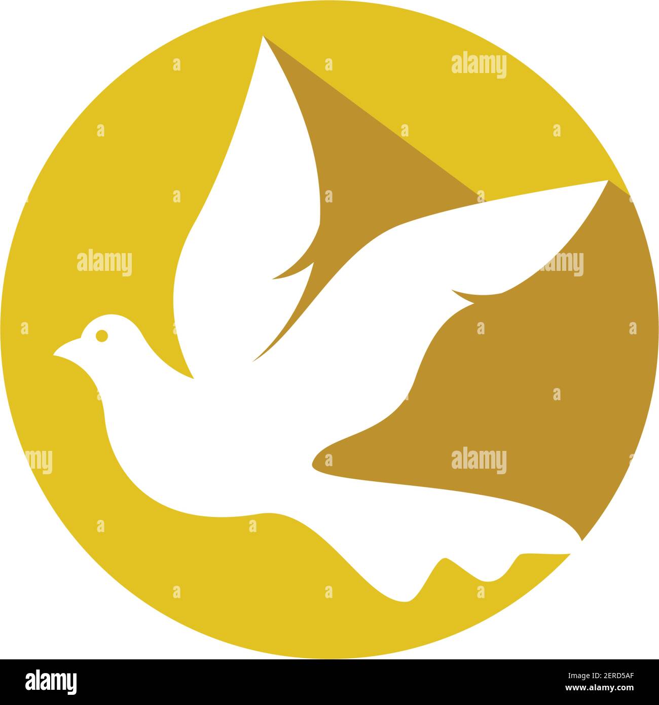Dove Logo Template vector icon illustration design Stock Vector Image ...