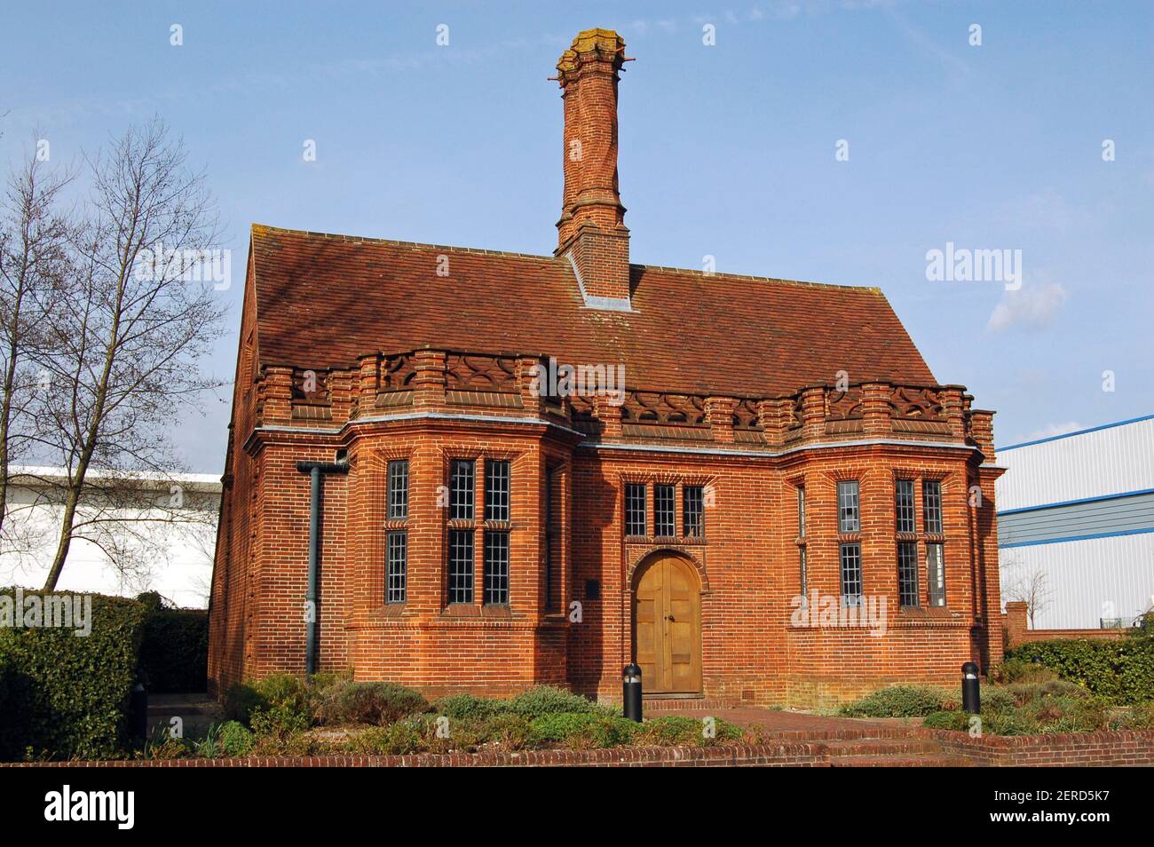 The historic office for the former Daneshill Brick and Tile company in ...