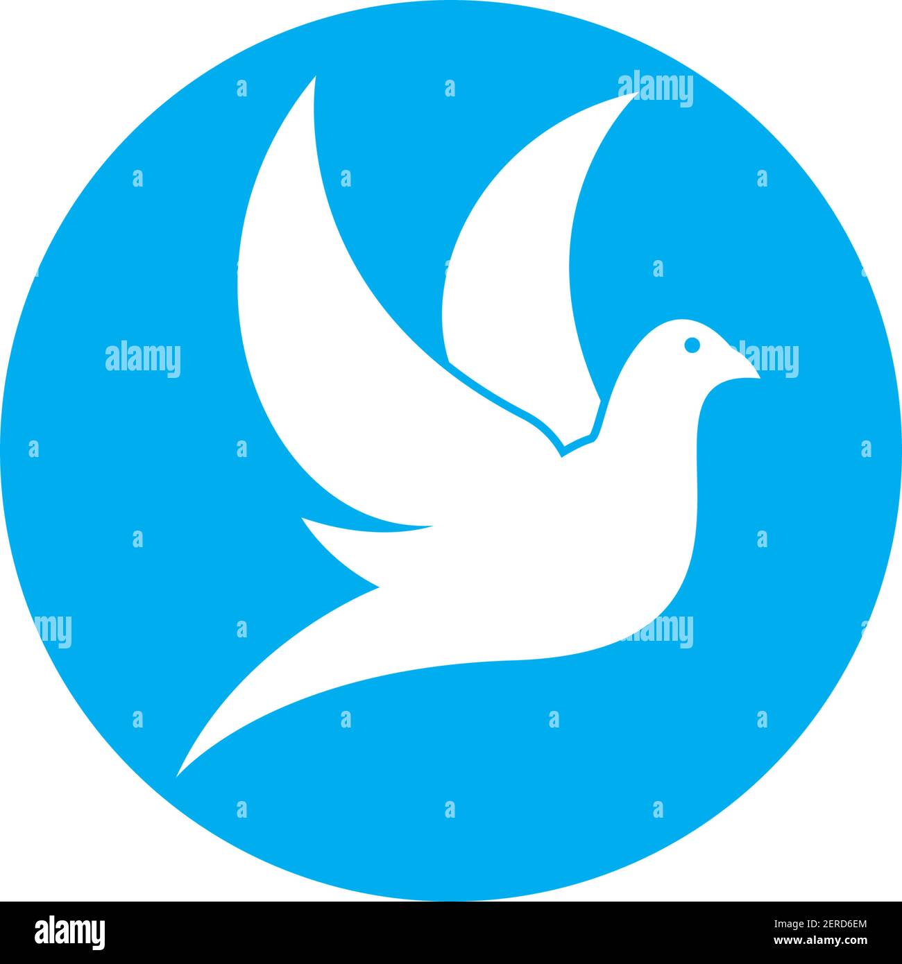 Dove Logo Template vector icon illustration design Stock Vector Image ...