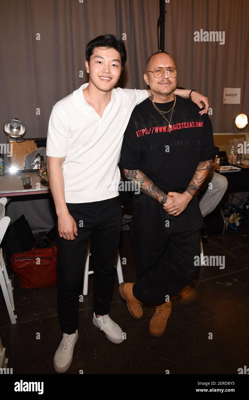 Alex Shibutani and Willy Chavarria attend WILLY CHAVARRIA Runway Show ...