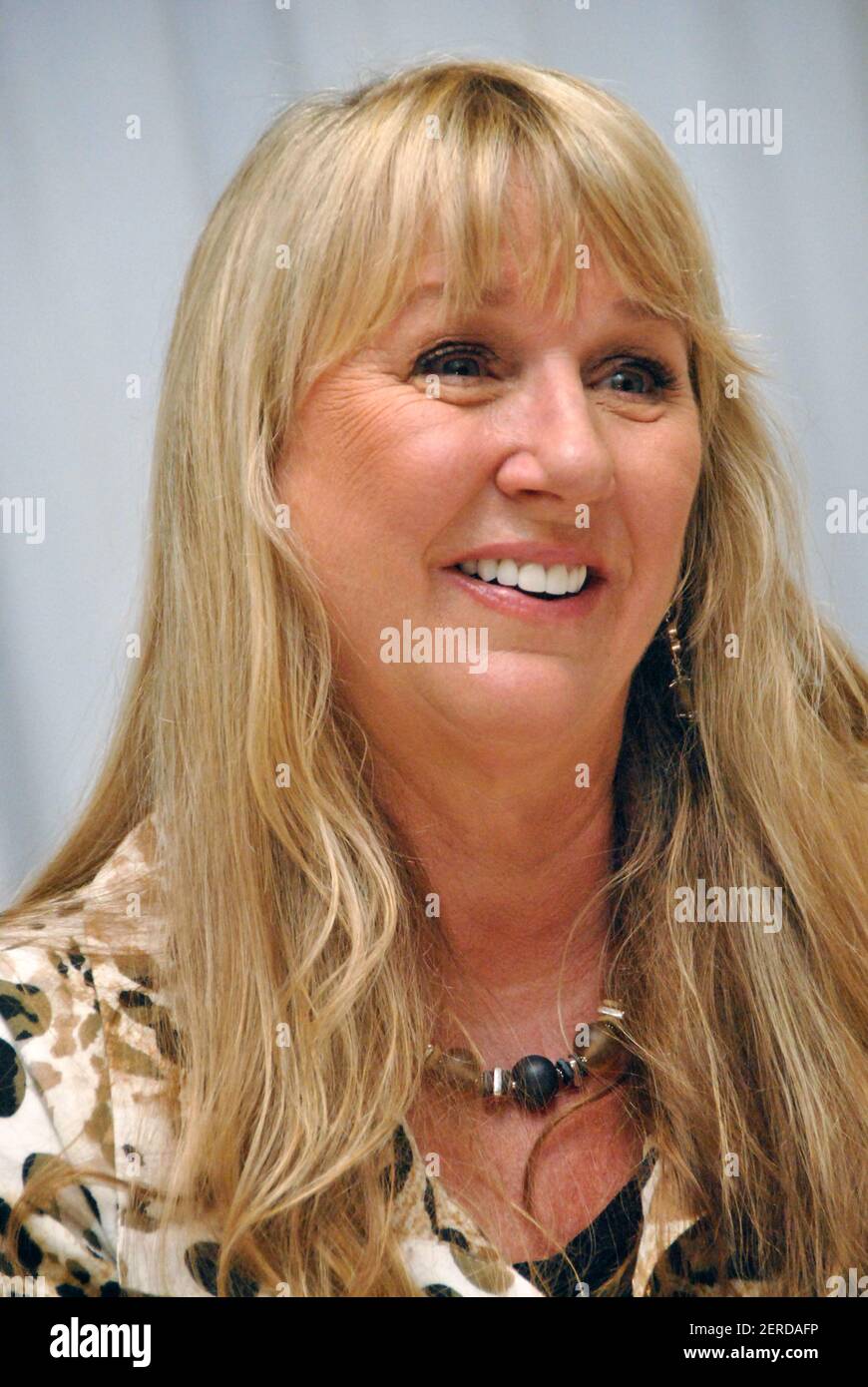 Tami Oldham Ashcraft at the Hollywood Foreign Press Association press ...