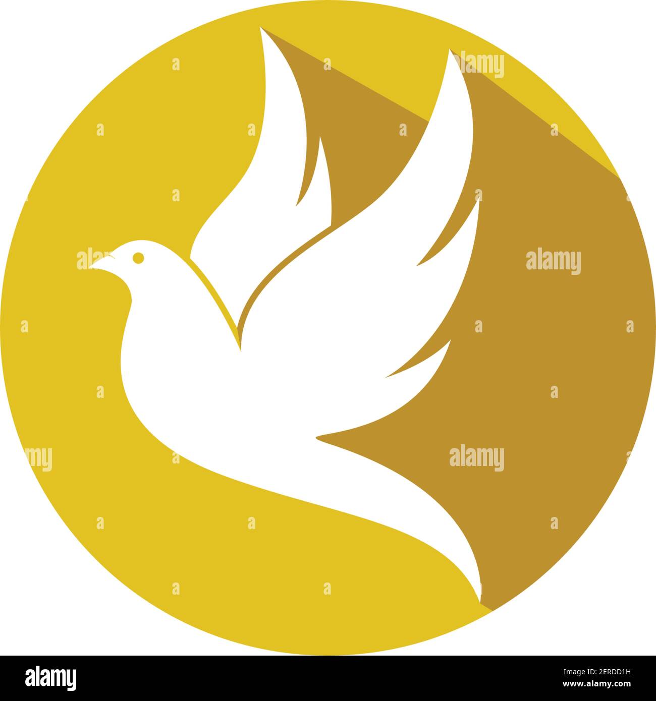 Dove Logo Template vector icon illustration design Stock Vector Image ...