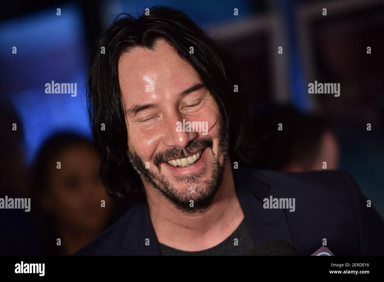 Actor Keanu Reeves attends the "Siberia" New York premiere at the ...
