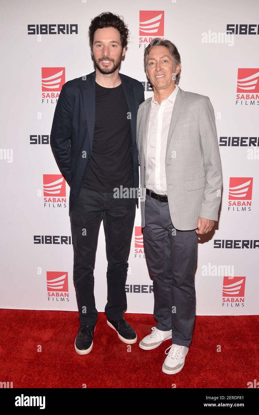 (L-R) Jonathan Saba and Bill Bromiley attend the "Siberia" New York ...