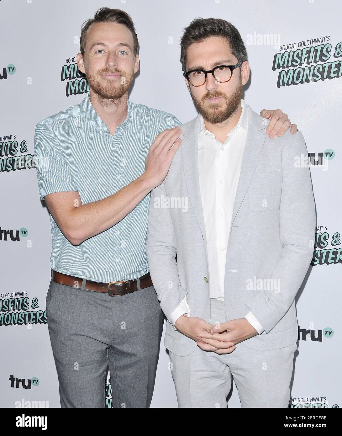 (L-R) Jake Hurwitz and Amir Blumenfeld at the truTV's "Bobcat Goldthwait's Misfits & Monsters ...