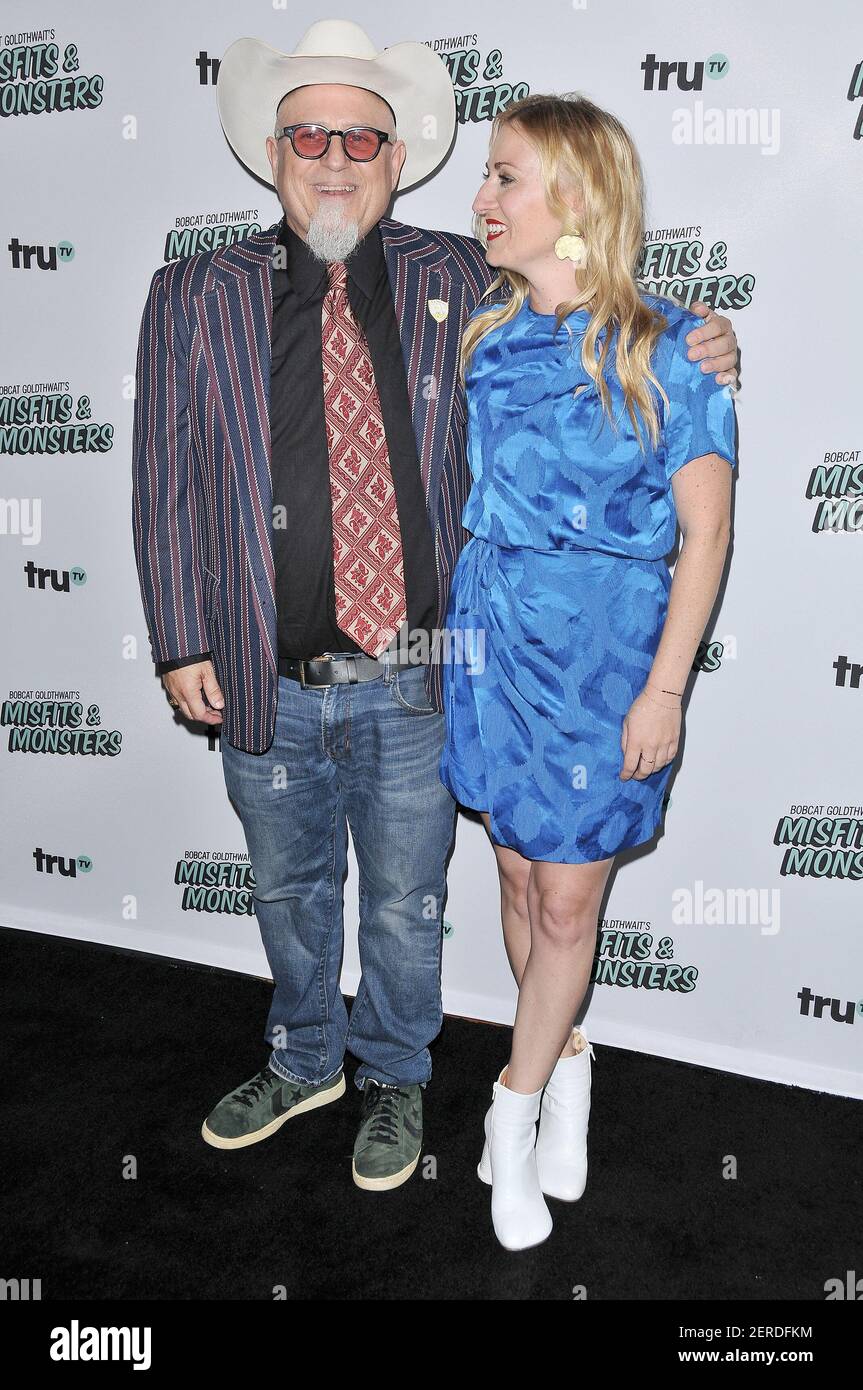 (L-R) Bobcat Goldthwait and Daughter Tasha Goldthwait at the truTV's ...