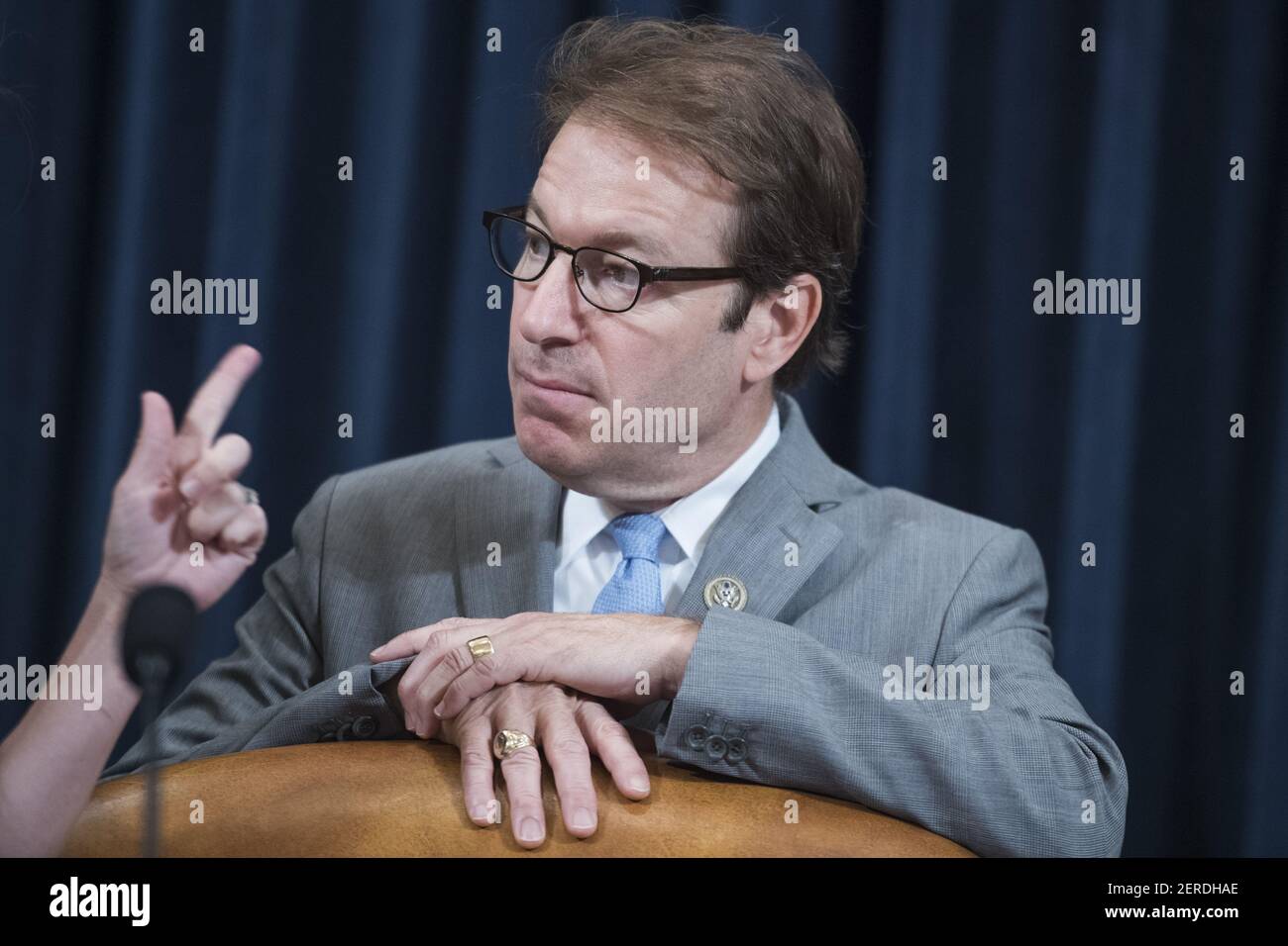 UNITED STATES - JULY 12: Rep. Peter Roskam, R-Ill., is seen before a ...