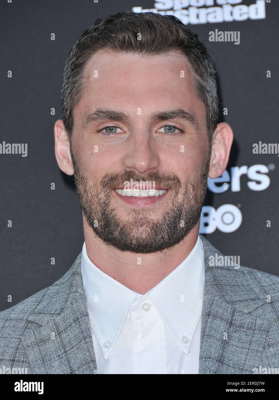 Kevin Love arrives at the Sports Illustrated Fashionable 50 held at ...