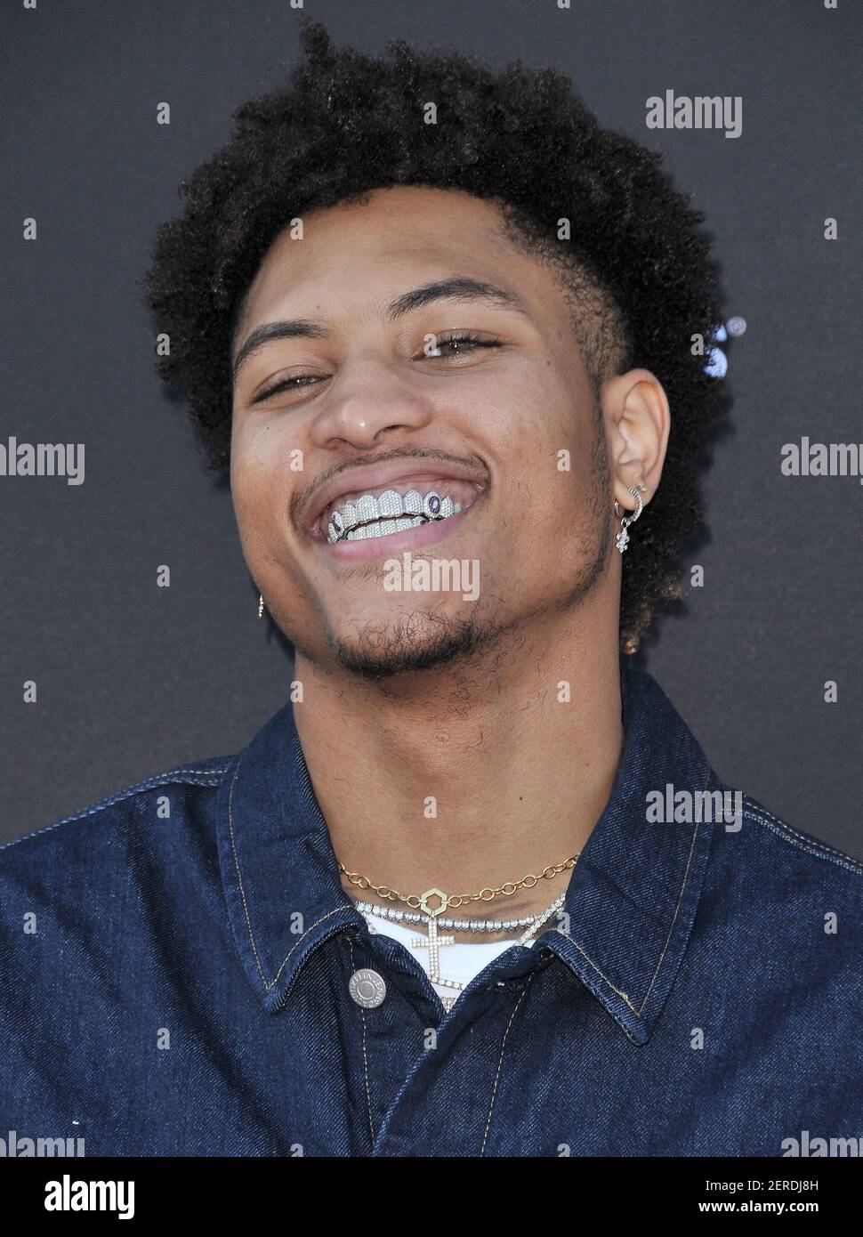 Kelly Oubre Jr. arrives at the Sports Illustrated Fashionable 50 held ...