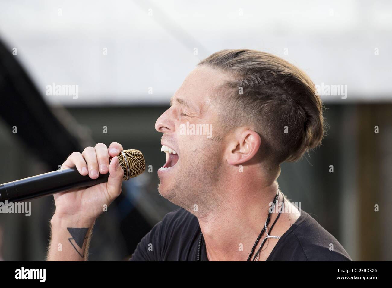Singer and lead vocalist of One Republic Ryan Tedder. Rockband ...