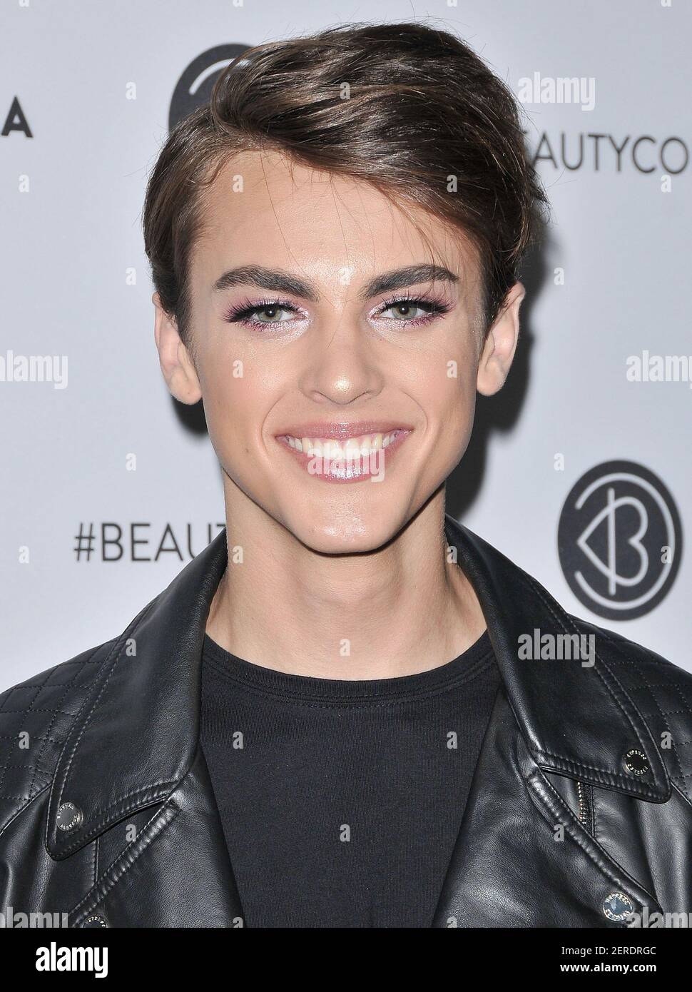Zach Dishinger arrives at the Beautycon Festival LA 2018 held at the ...