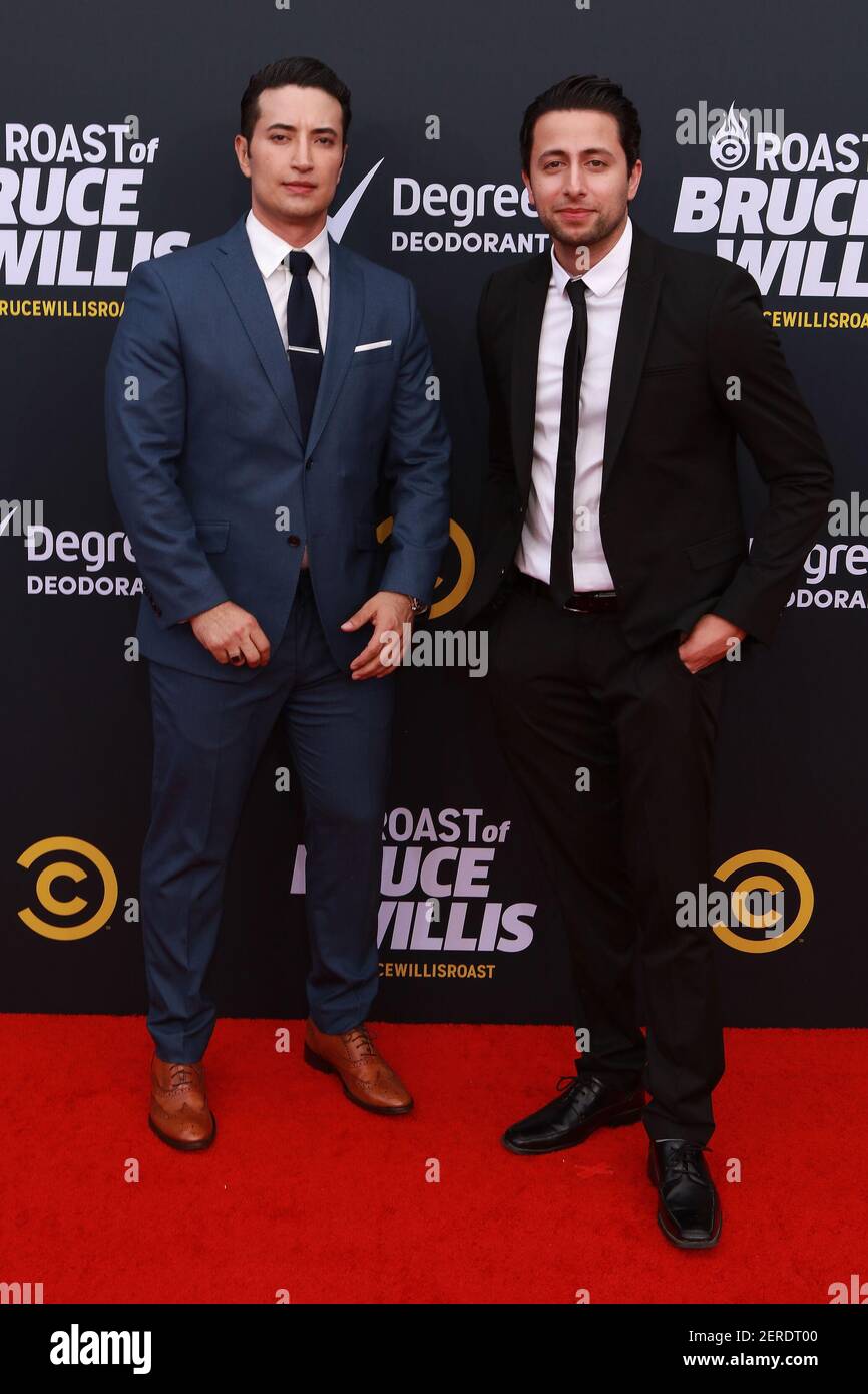 Aristotle Athiras, Fahim Anwar Hadid attend the Comedy Central Roast Of ...