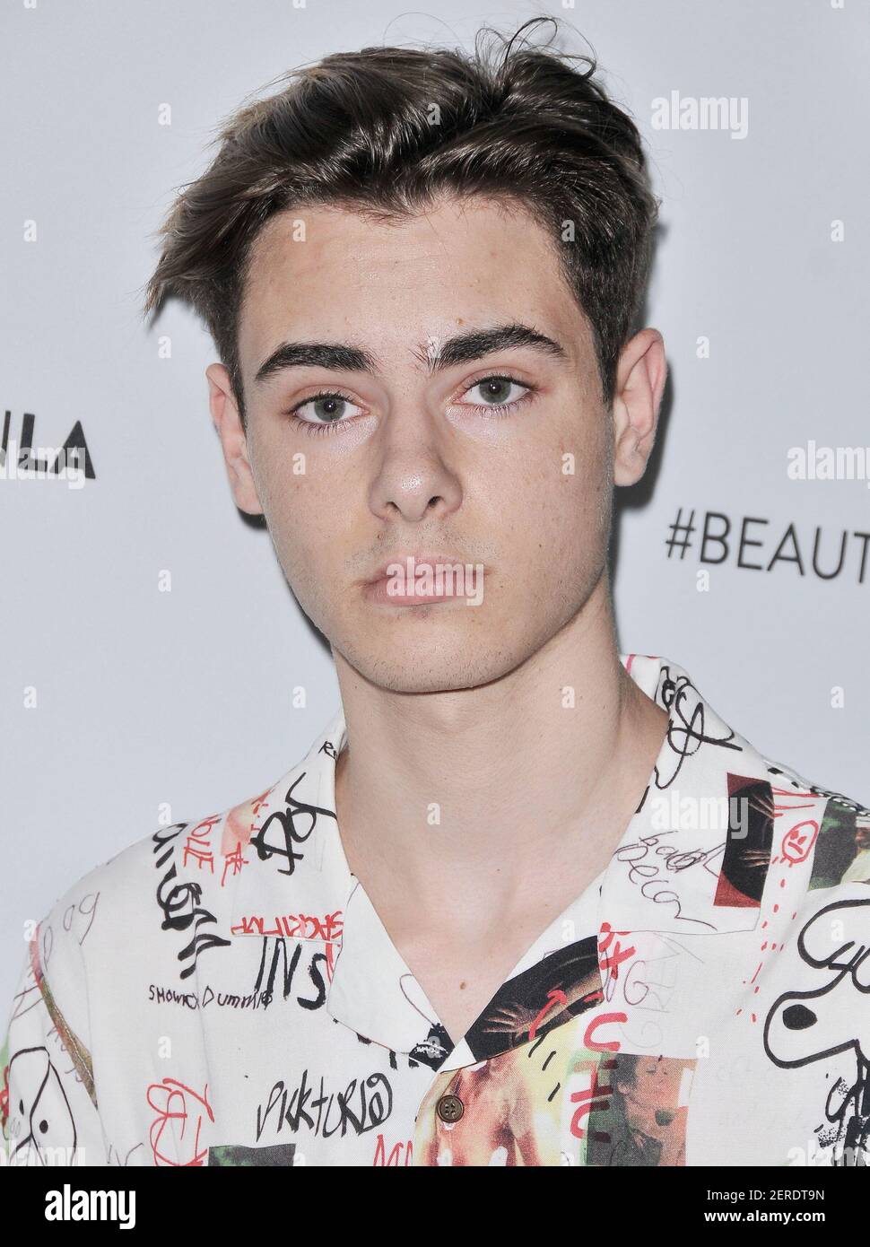 Michael Gilgan arrives at the Beautycon Festival LA 2018 held at the ...