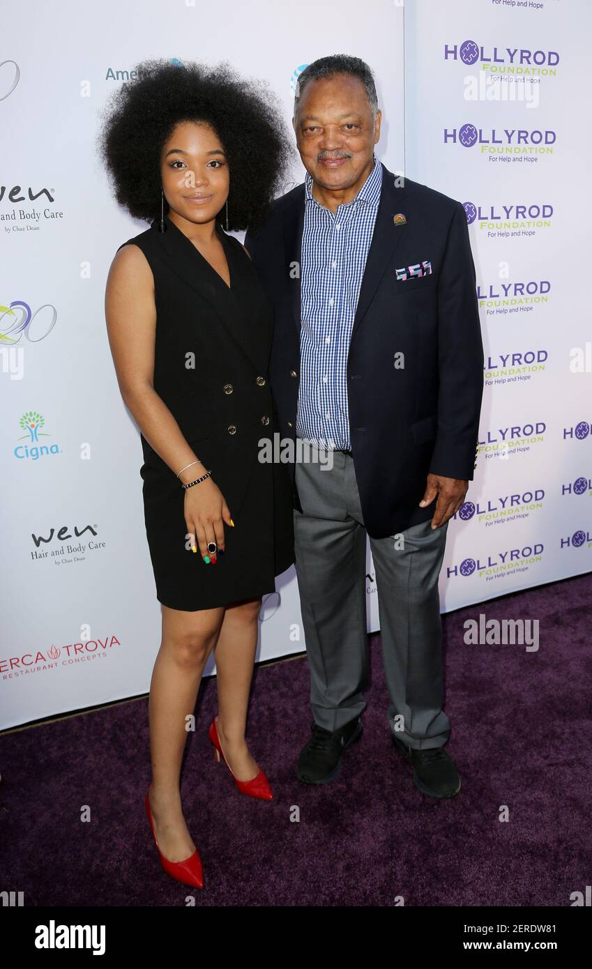 Rev. Jesse Jackson and daughter Ashley Jackson at the The HollyRod ...