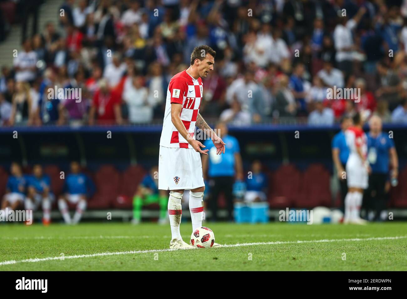 2018 07 15 Moskwa Francja Chorwacja Final Fifa World Cup Russia