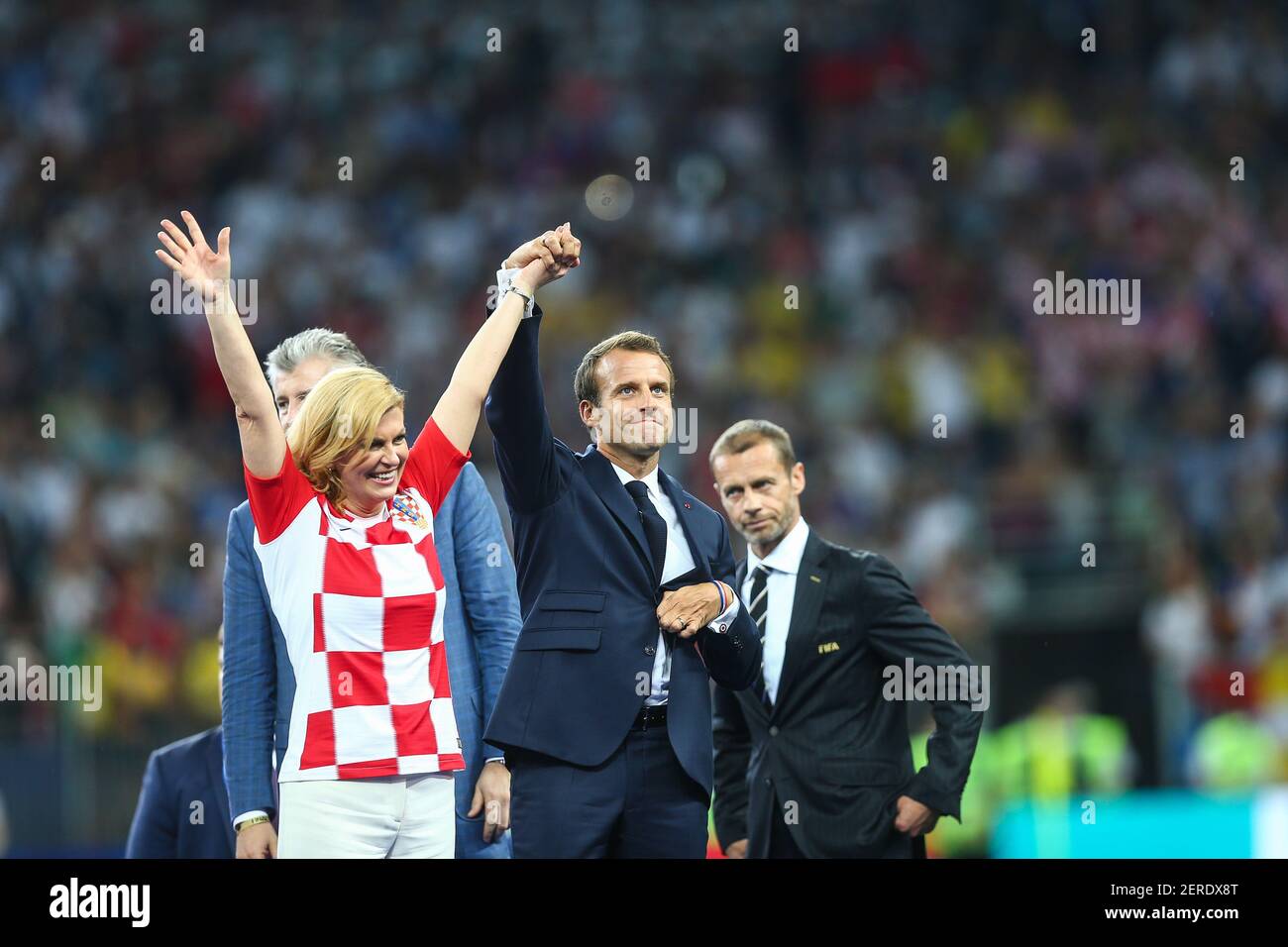 2018 07 15 Moskwa Francja Chorwacja Final Fifa World Cup Russia