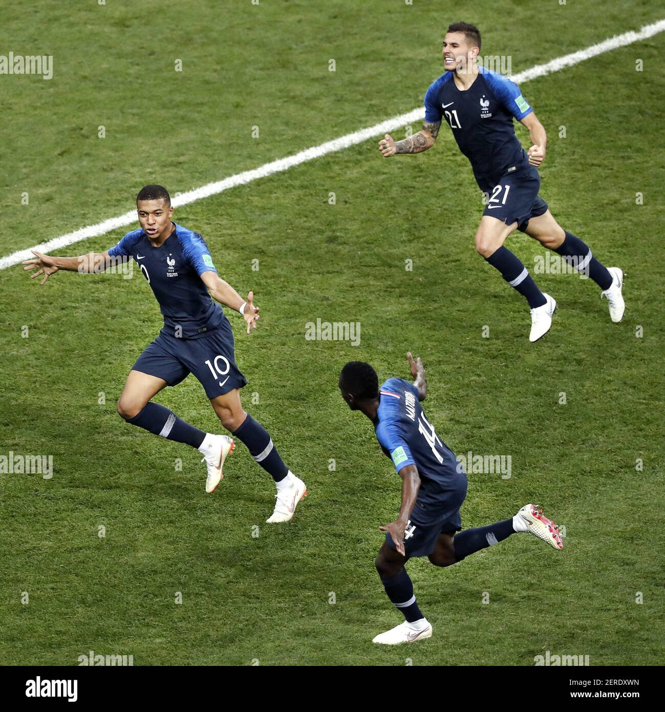 MOSCOW, 15-07-2018 , World Cup 2018 , Luzhniki Stadium, France ...