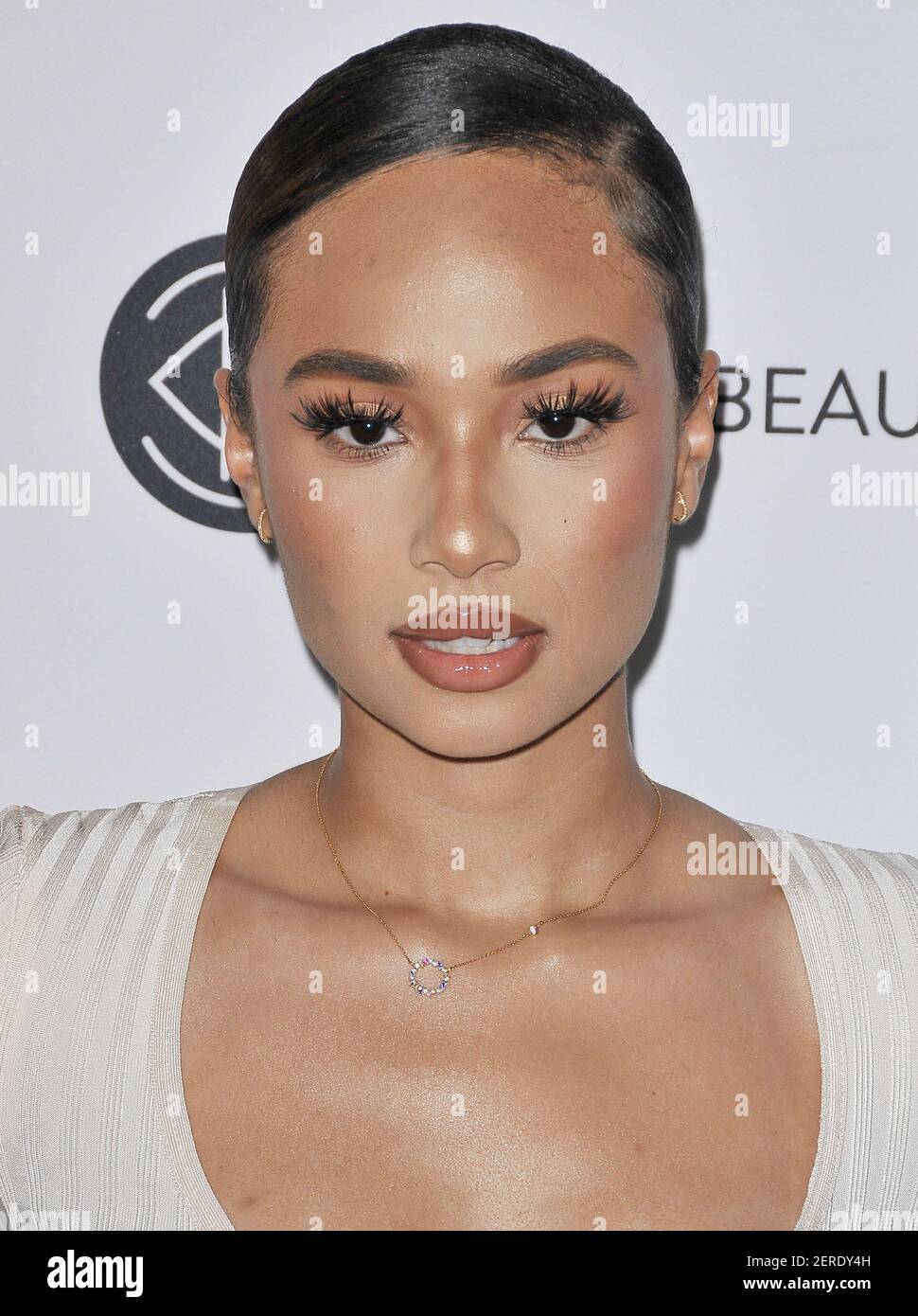 Symphani Soto arrives at the Beautycon Festival LA 2018 - Day 2 held at ...