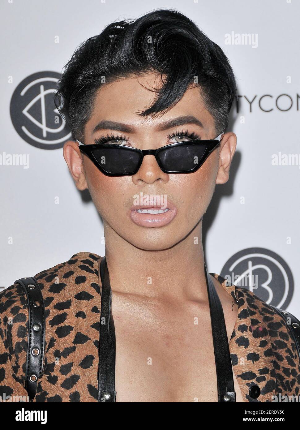 Sir Jayvee arrives at the Beautycon Festival LA 2018 - Day 2 held at ...