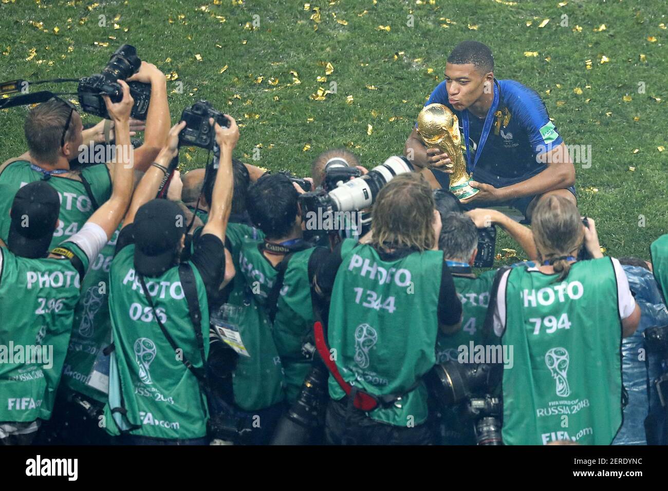 MOSCOW, 15-07-2018 , World Cup 2018 , Luzhniki Stadium, France ...