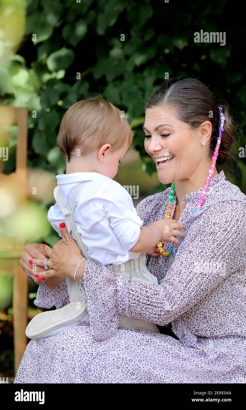 14-07-2018 Oland Swedish royal family during the festivities for the ...