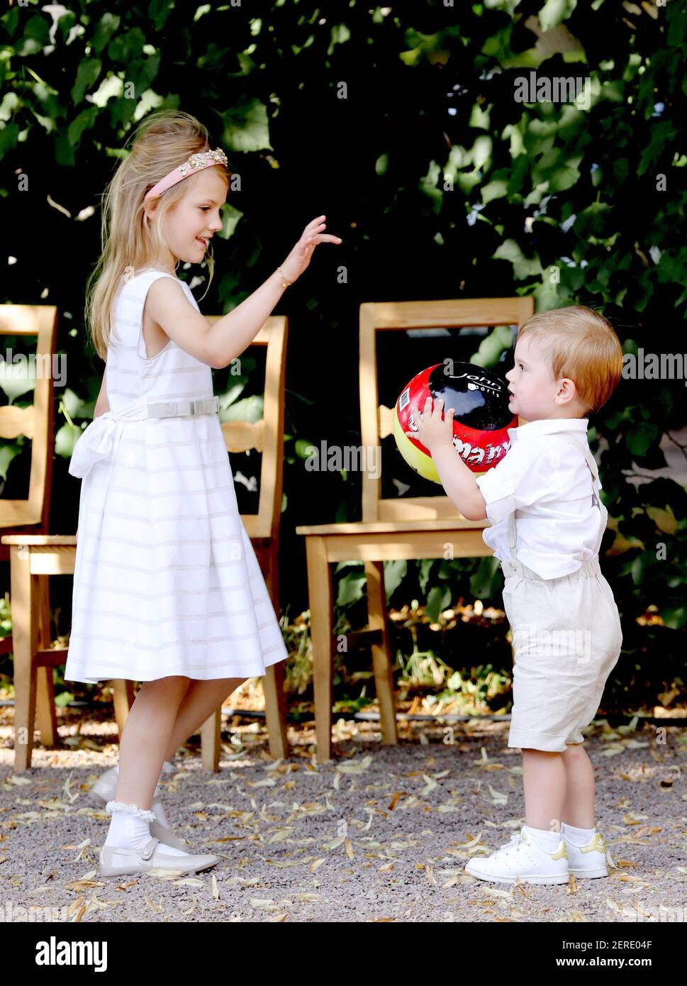 14-07-2018 Oland Swedish royal family during the festivities for the ...