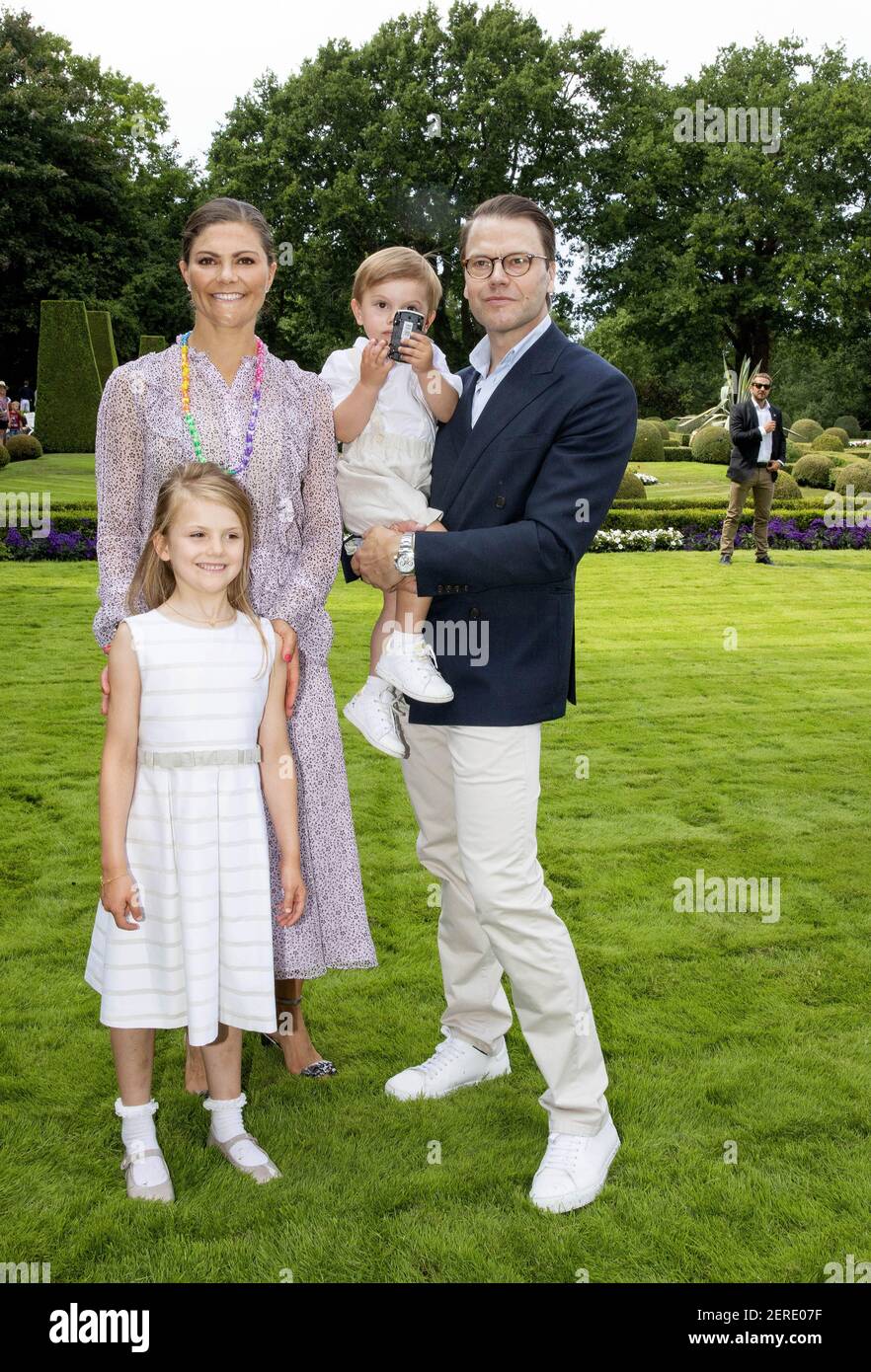 14-07-2018 Oland Swedish royal family during the festivities for the ...